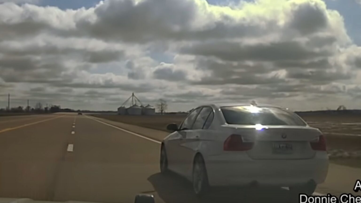 Watch Police Spike And PIT A BMW - The Auto Wire