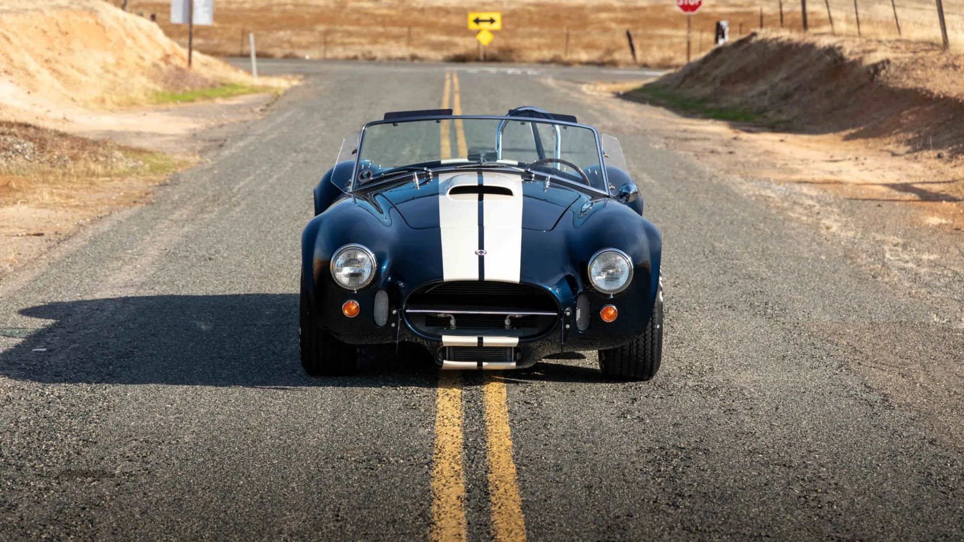 Twin-Paxton-Supercharged 427 Roadster Is Selling At No Reserve On Bring ...