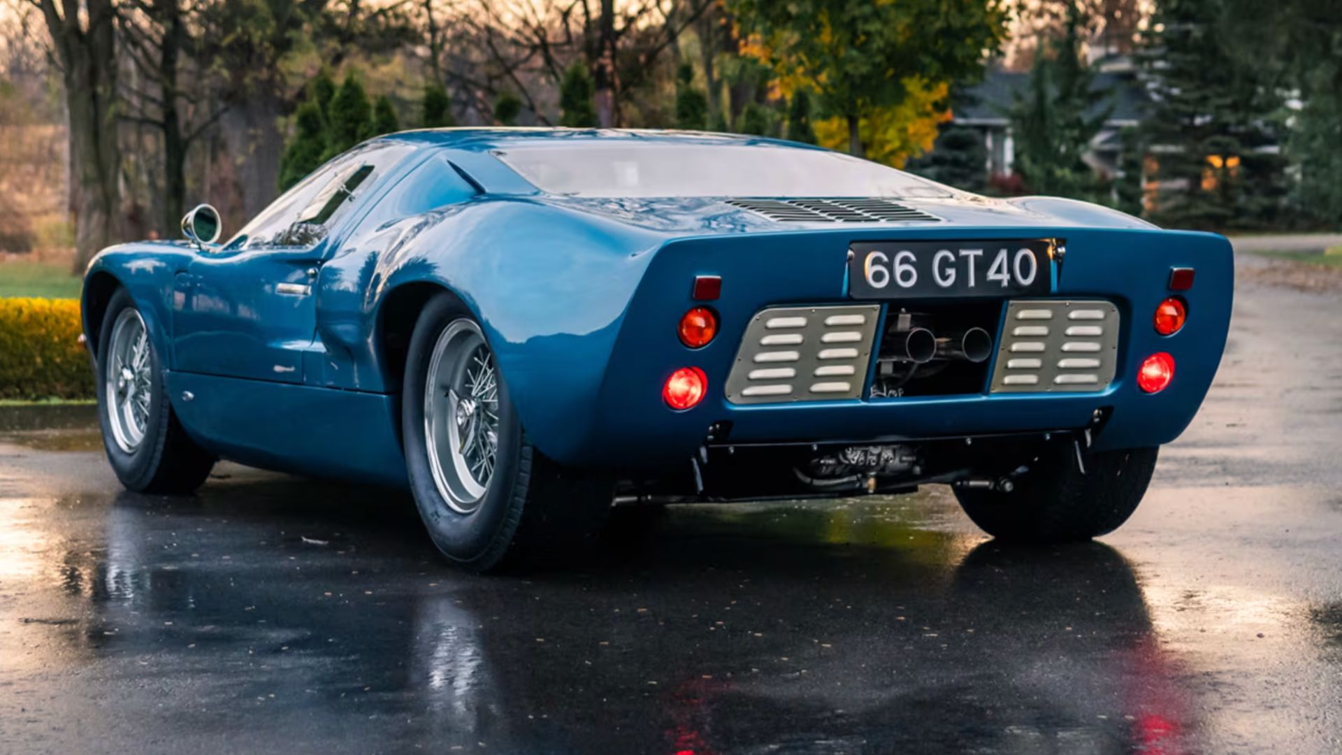 Rare Road Version 1966 Ford GT40 Mk I Is One Of 30 Ever Produced - The ...