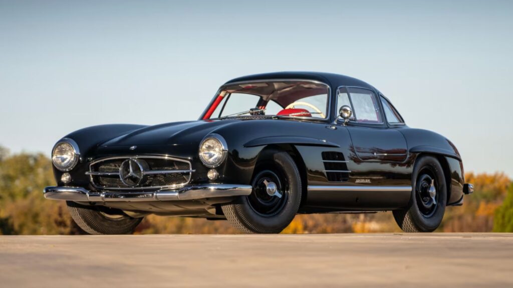 This 1956 Mercedes 300 SL Gullwing Features A Full Restoration, Fitted ...