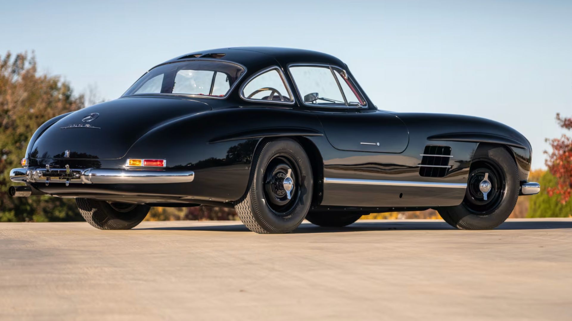 This 1956 Mercedes 300 SL Gullwing Features A Full Restoration, Fitted ...