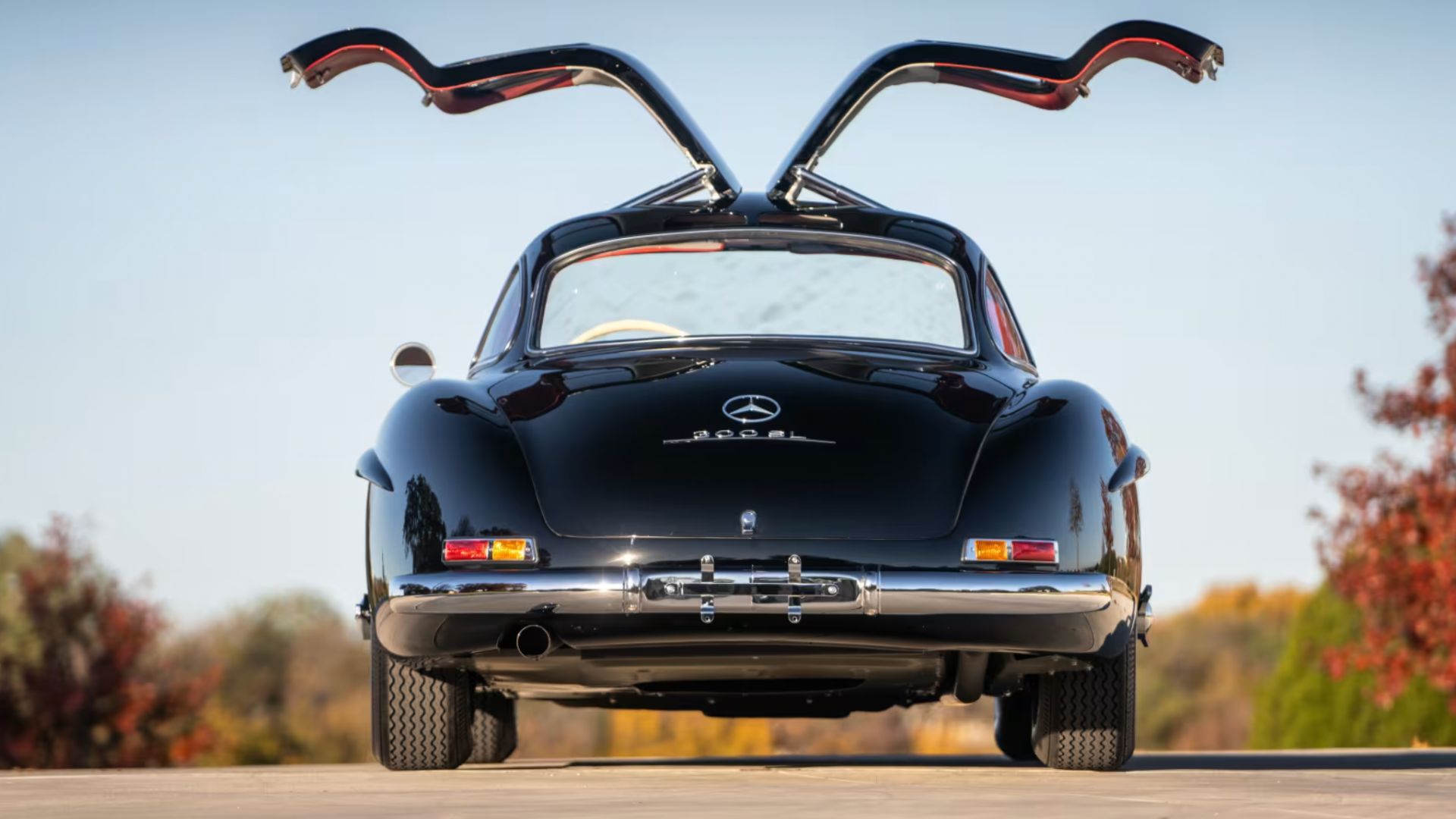 This 1956 Mercedes 300 SL Gullwing Features A Full Restoration, Fitted ...