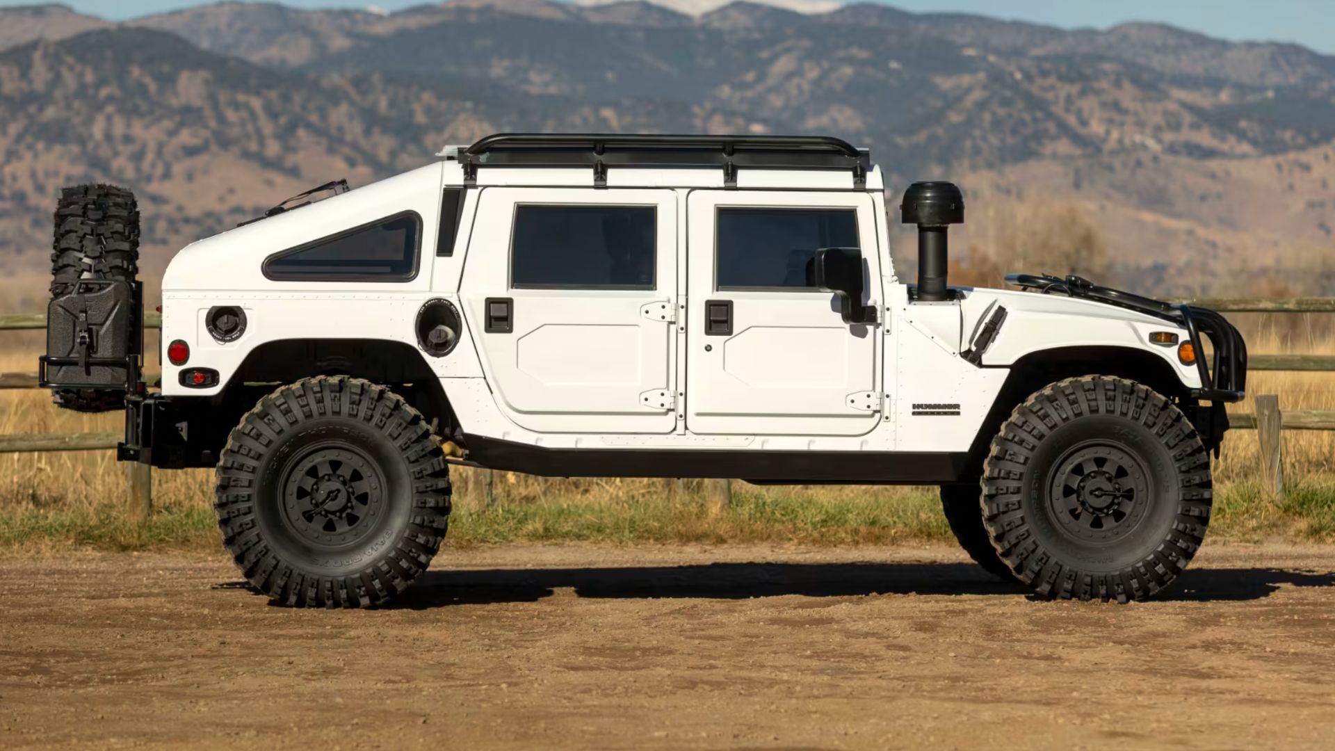 Rare 2000 AM General Hummer H1 Slant Back Heads to Mecum Glendale ...