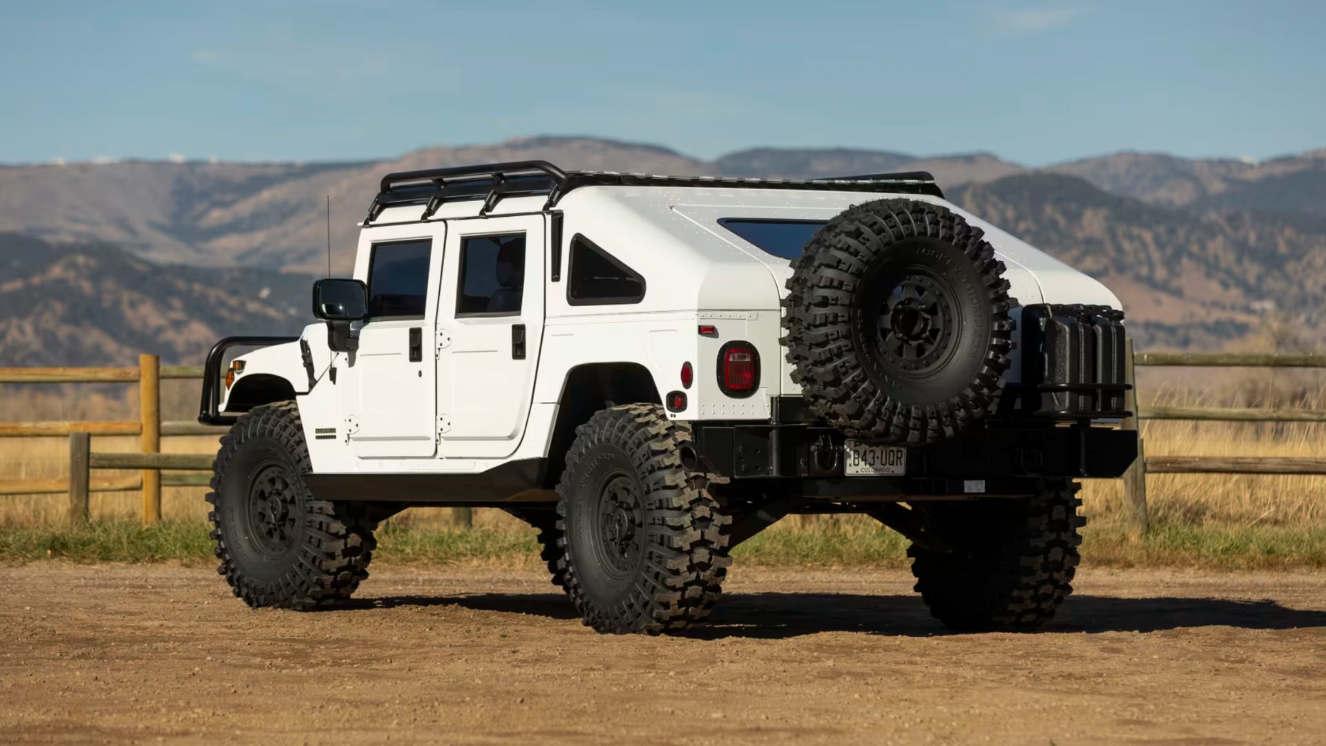 Rare 2000 AM General Hummer H1 Slant Back Heads to Mecum Glendale ...