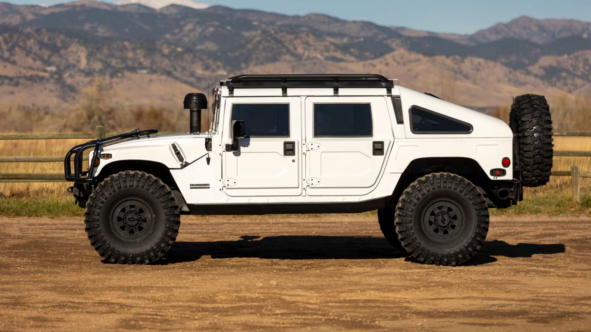 Rare 2000 AM General Hummer H1 Slant Back Heads to Mecum Glendale ...