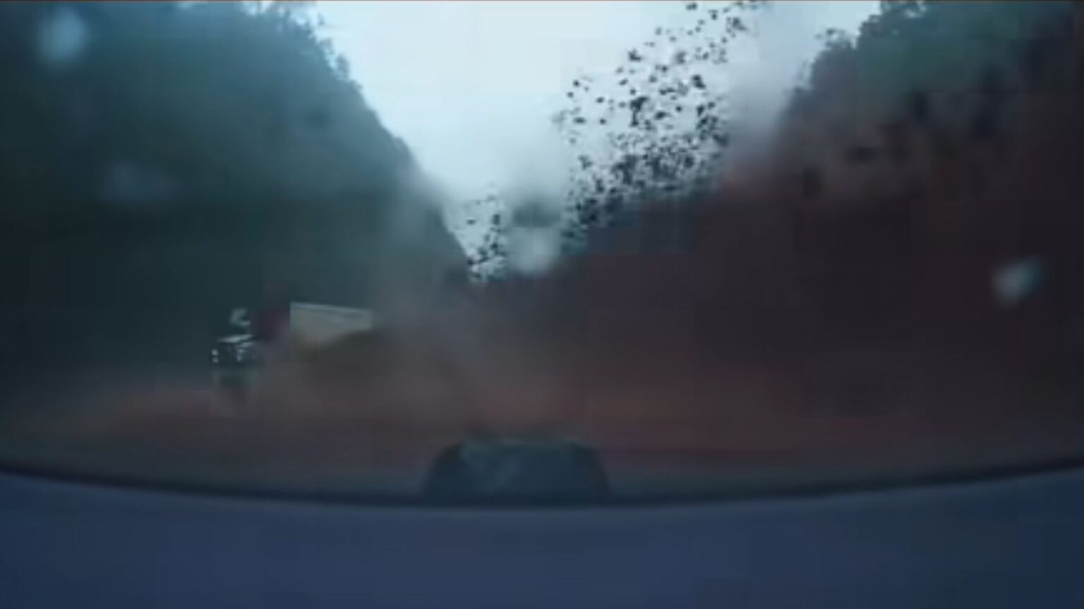Code Brown Moment: Helene Mudslide Caught On Dashcam - The Auto Wire