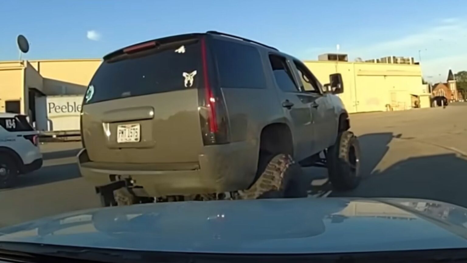 Lifted Chevy Tahoe Runs From Police - The Auto Wire