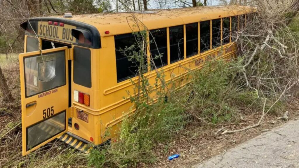 14 Children Hospitalized After School Bus Crashes Into Trees - The Auto ...